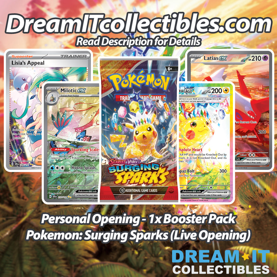 Dreamitcollectibles.com - Weekly Live Opening on Twitch: Pokémon Cards